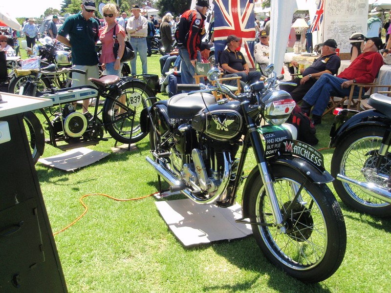Classic brish cars & bike day out in South OZZ